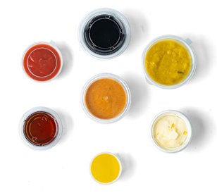 Sauce Containers | ECO friendly | Natural Green Packaging