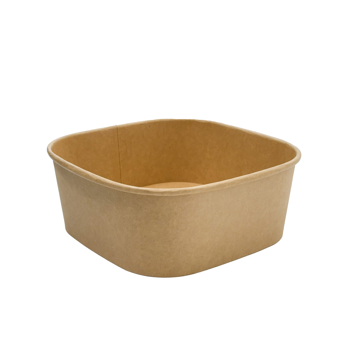 1200ml Kraft Square Paper Bowl | ECO friendly | Natural Green Packaging