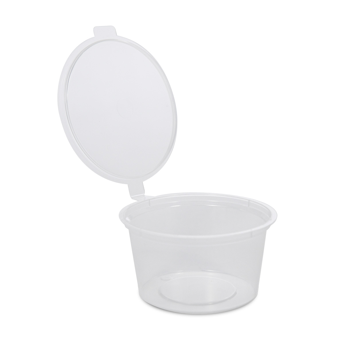 4 oz Sauce Container with Hinged Lid | ECO friendly | Natural Green ...