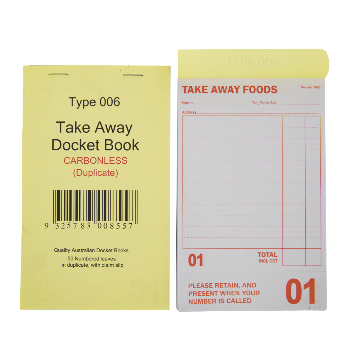 Single Docket Book | ECO friendly | Natural Green Packaging