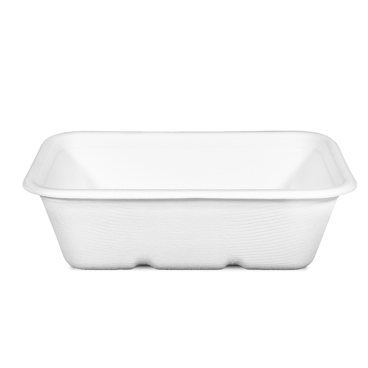 650ml Sugarcane Rectangle Container | ECO friendly | Natural Green Packaging