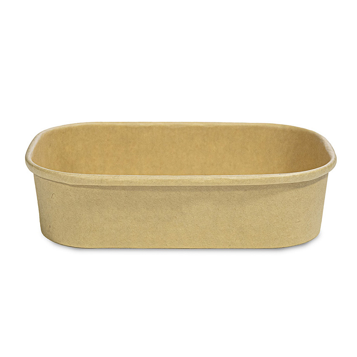 500ml Kraft PLA Rect Deli Container | ECO friendly | Natural Green ...