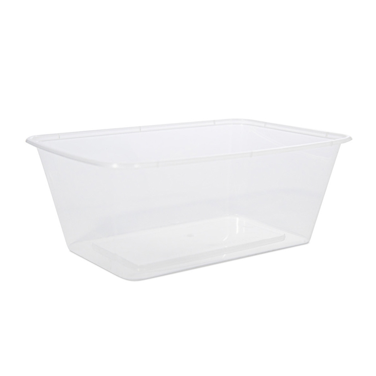 1000ml Rectangle PP Container Tub | ECO friendly | Natural Green Packaging