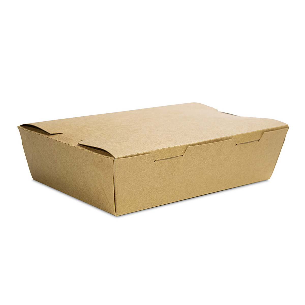 Paper Lunch Box Large Brown/White #4 | ECO friendly | Natural Green ...