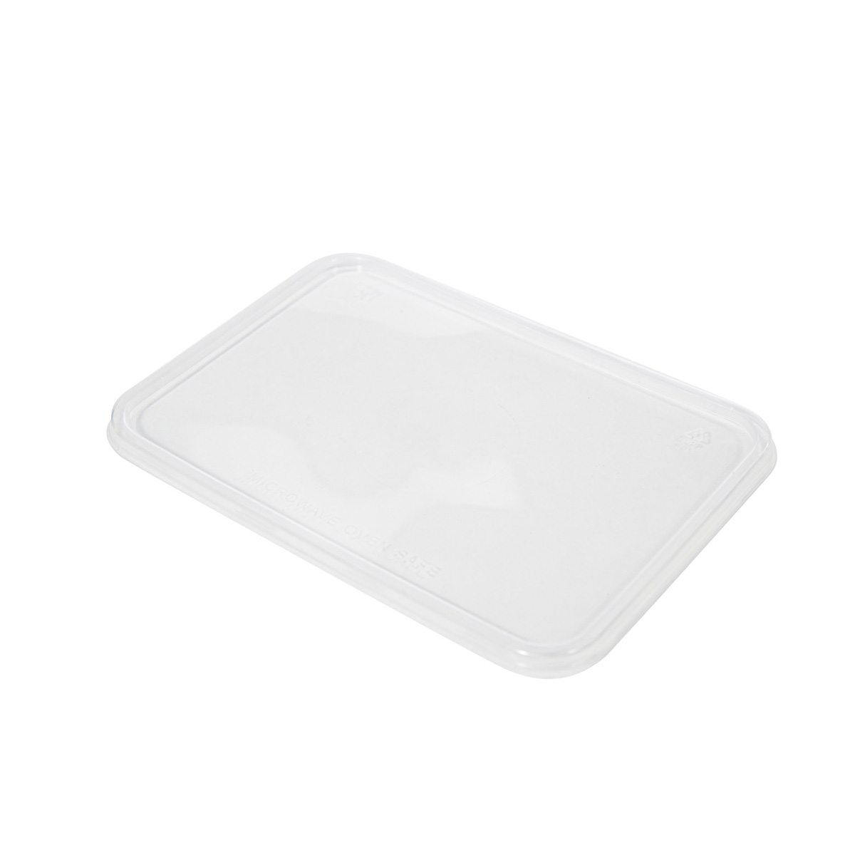 Rect PP Lid to Suit 500-1000ml K Series Rectangle Container | ECO friendly | Natural Green Packaging
