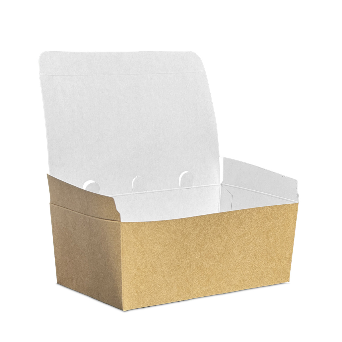 Paper Snack Box Medium | ECO friendly | Natural Green Packaging