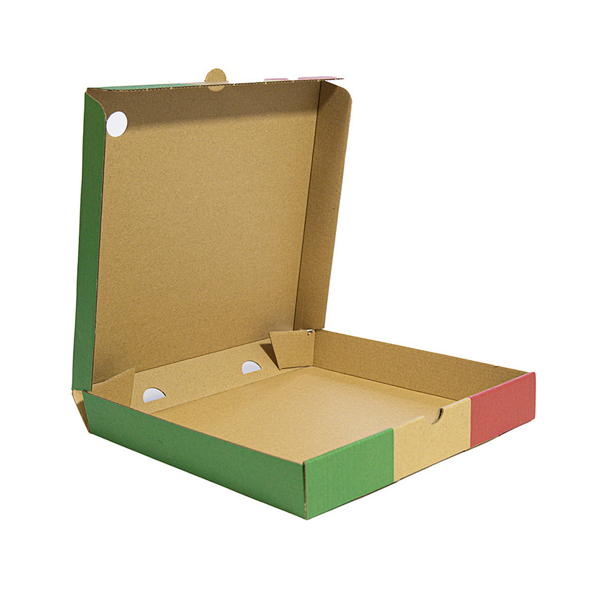 Kraft Recycle Paper Pizza Box 10 Inch Brown with Printing | ECO ...