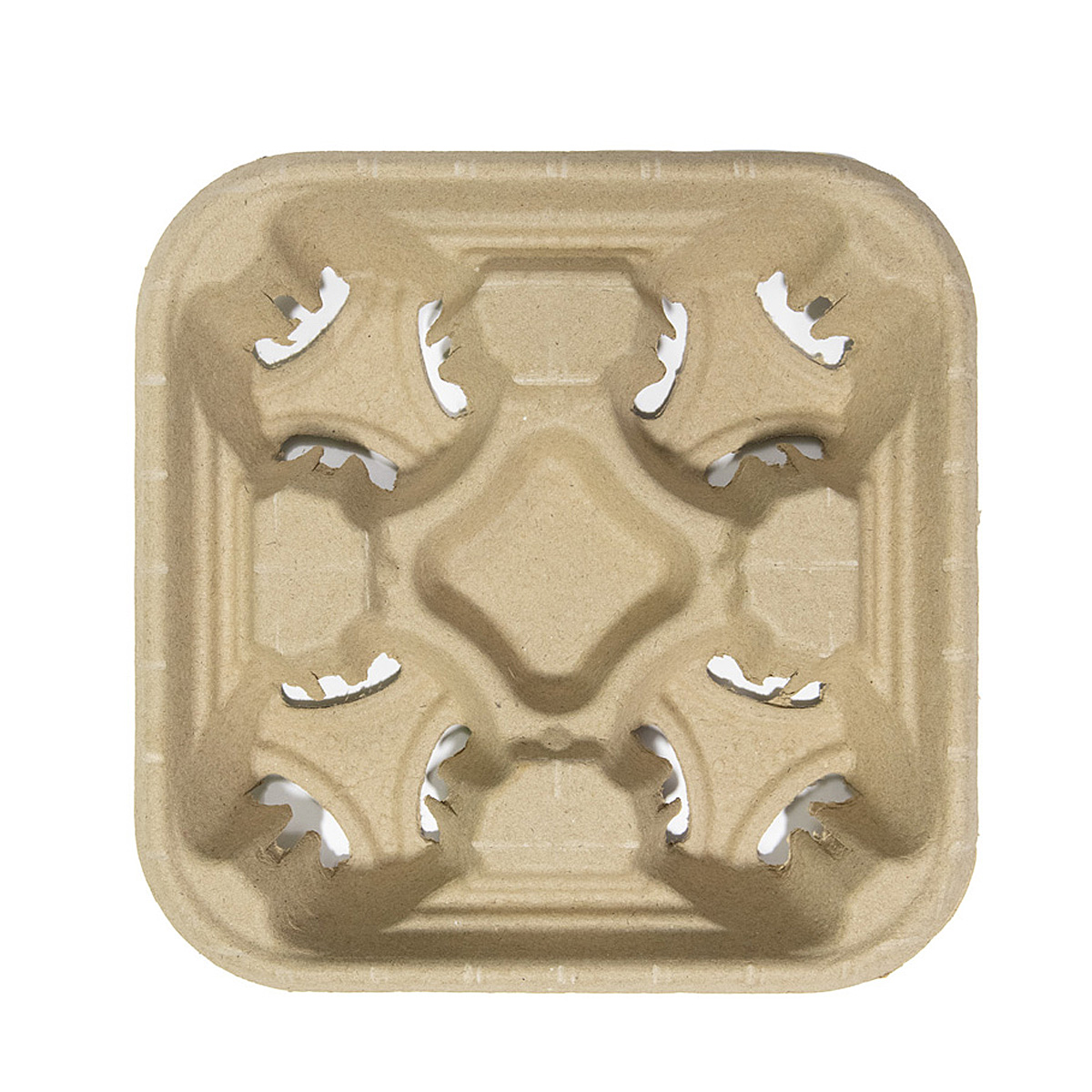 4 Cup Moulded Fibre Carry Coffee Tray Egg Board | ECO friendly ...