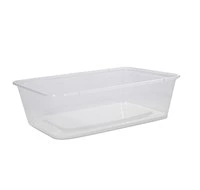 650ml Two Compartment Rectangle PP Container Tub SK Series | ECO friendly | Natural Green Packaging