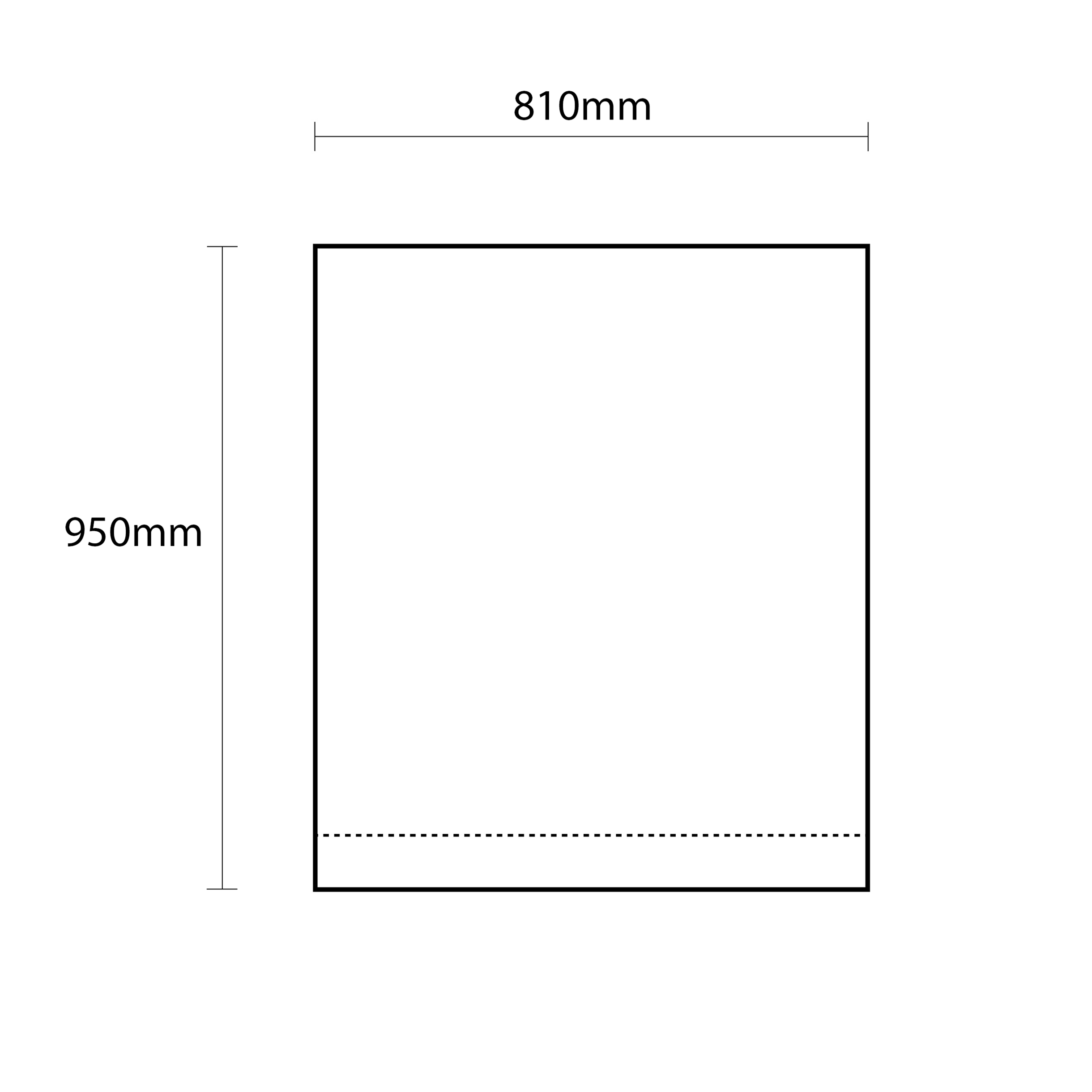 82ltr Bin Liner Black Roll | ECO friendly | Natural Green Packaging