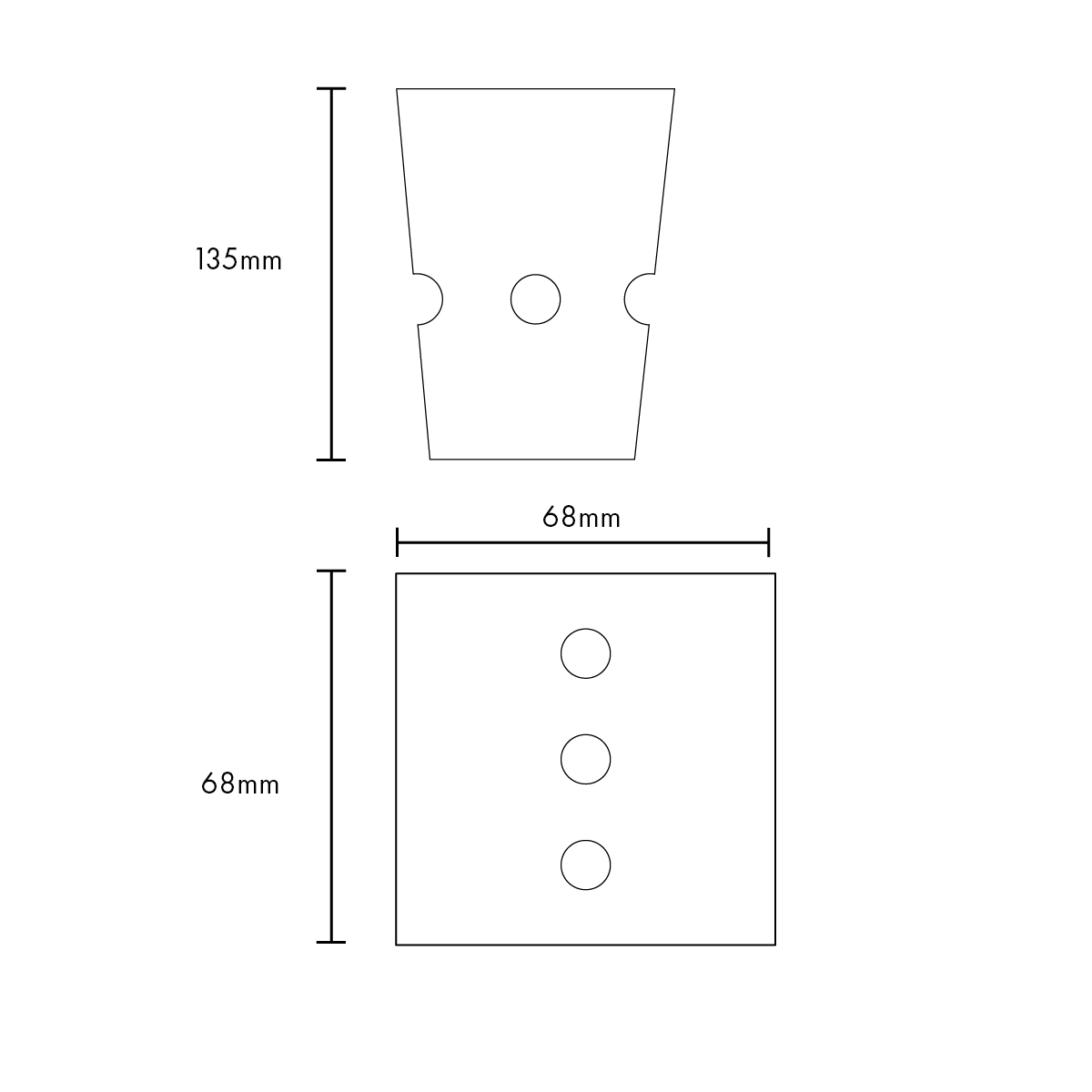 Paper Chip Box Large | ECO friendly | Natural Green Packaging