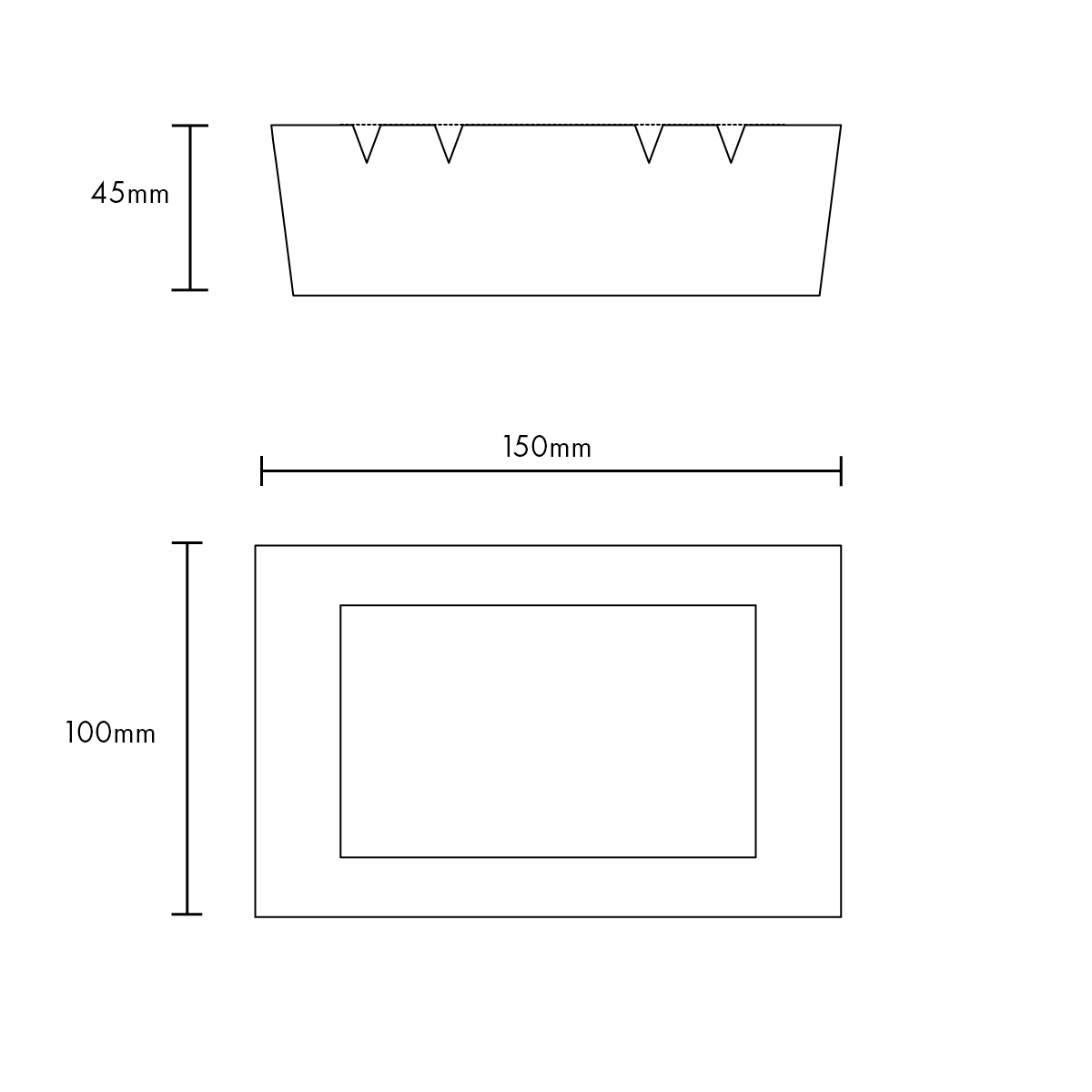 Paper Lunch Box Medium Brown/White #2 | ECO friendly | Natural Green ...