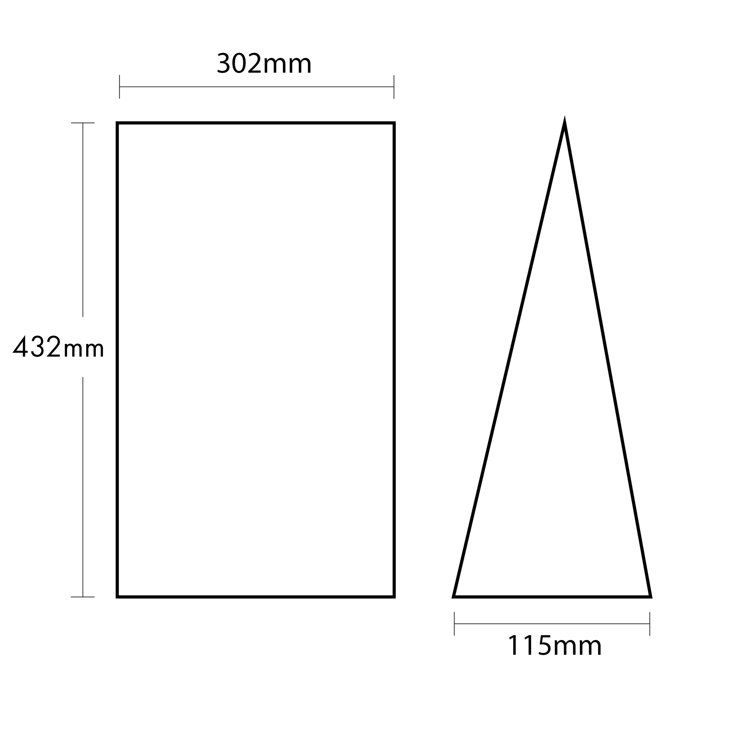 302*115*432 No.20 Block Bottom SOS Bag | ECO friendly | Natural Green ...