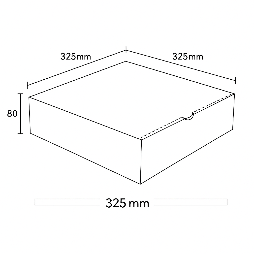 Kraft Recycle Paper Fish & Chips Box Small | ECO friendly | Natural ...