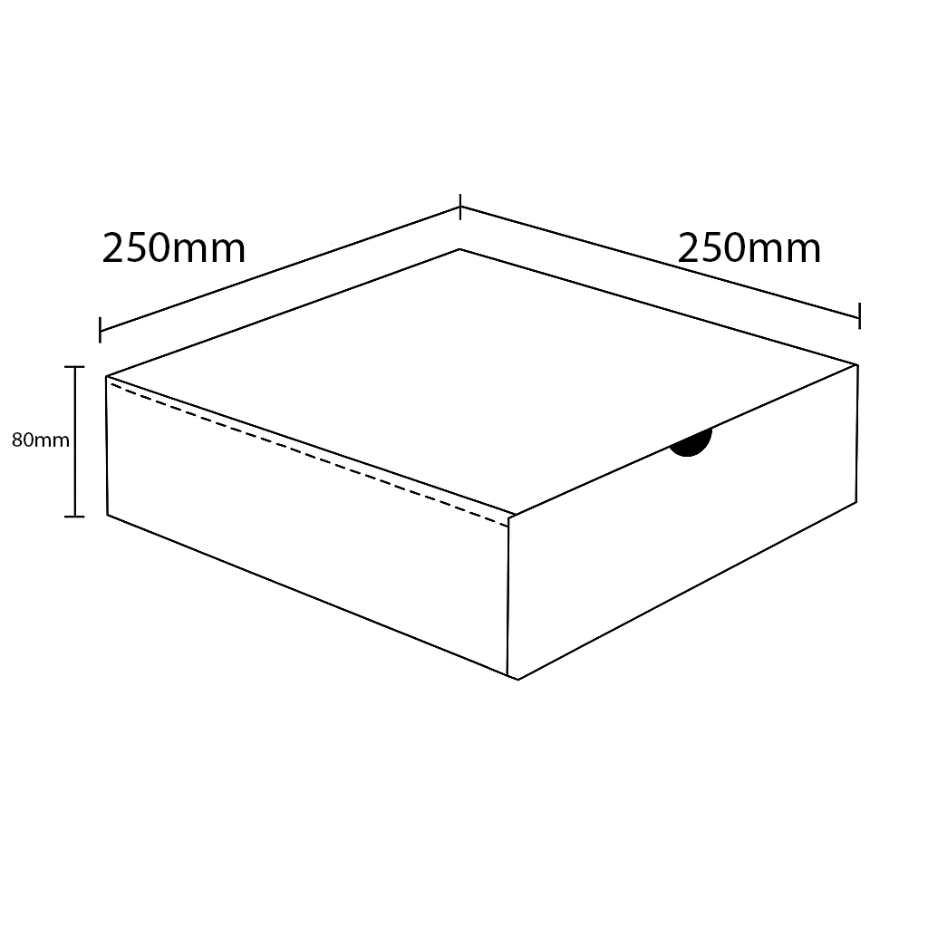 Kraft Recycle Paper Fish & Chips Box Small | ECO friendly | Natural ...