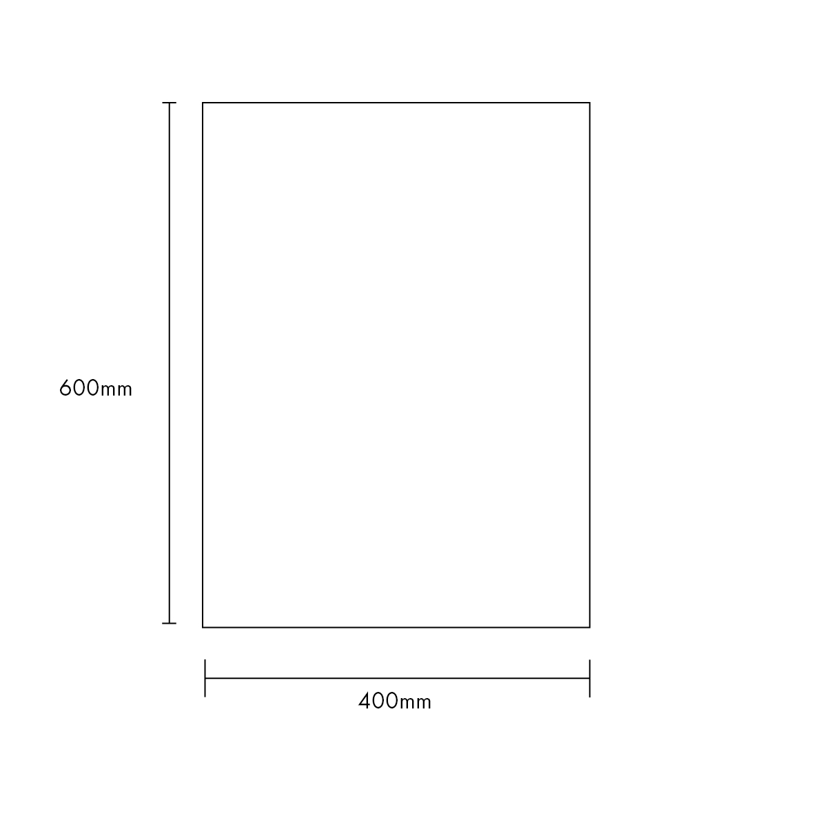 Silicone Paper White 600*400mm | ECO friendly | Natural Green Packaging