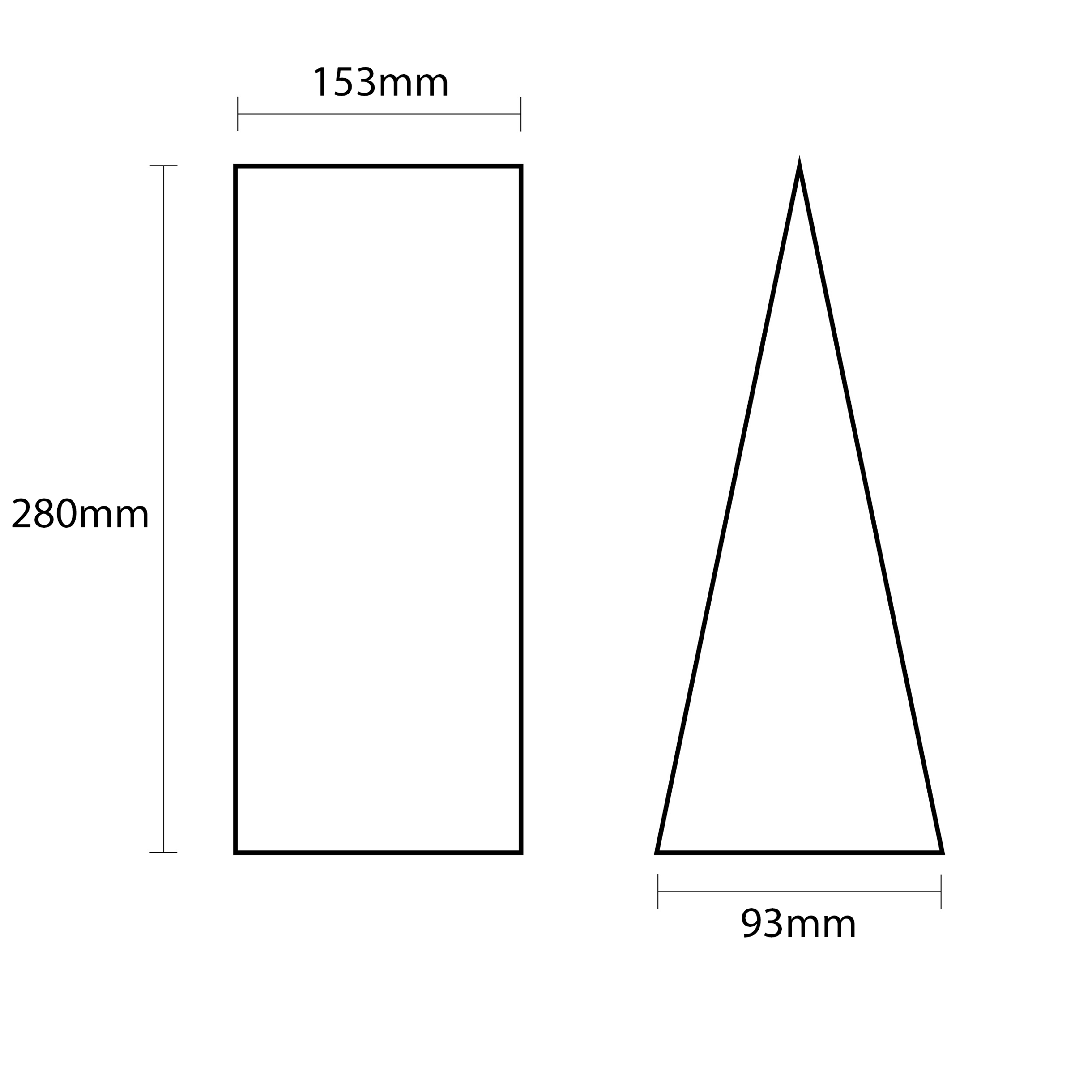 280*153*93 No.6 Block Bottom SOS Bag | ECO friendly | Natural Green ...
